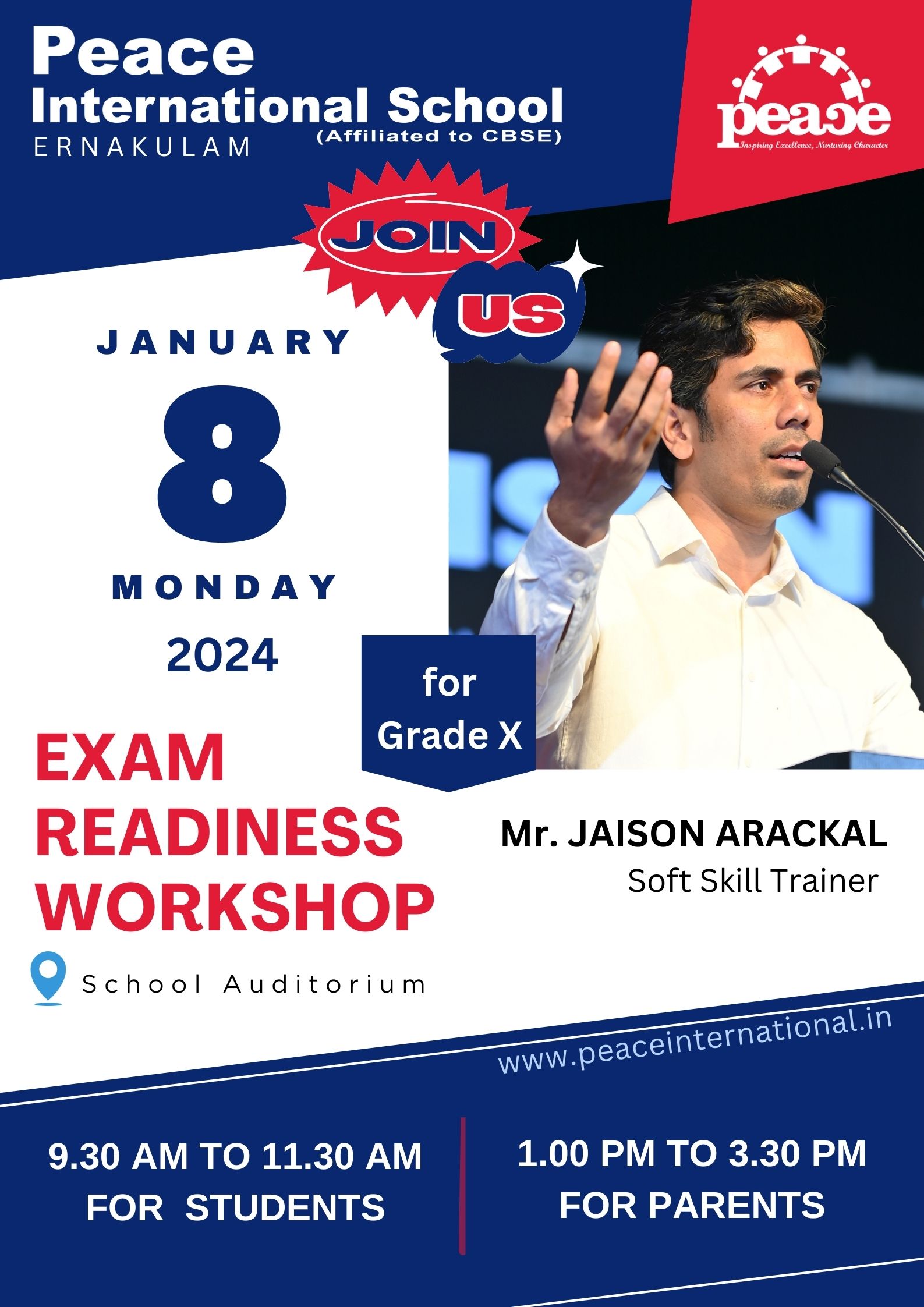 Exam Readiness Workshop ! - Peace International.in